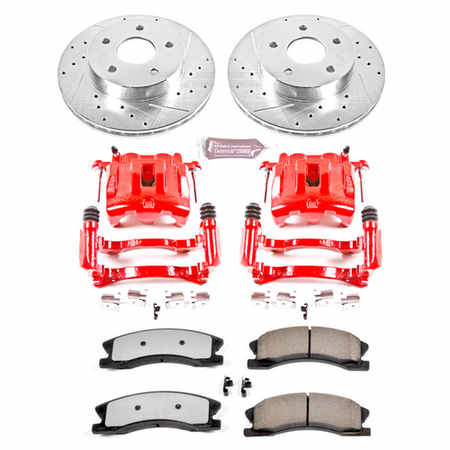 Crown Automotive RT31036 Performance Front Brake Kit for 99-04 Jeep ...