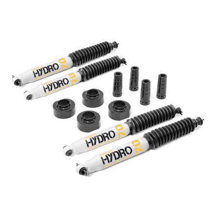 Quadratec Maximum Duty Hydro 7.0 Shock Kit for 84-06 Jeep Cherokee XJ ...