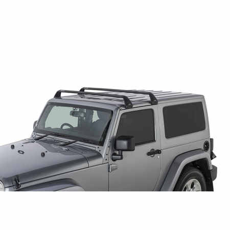Body Armor JK-6125 4x4 Roof Rack Base Kit for 07-18 Jeep Wrangler JK 2-Door | Quadratec