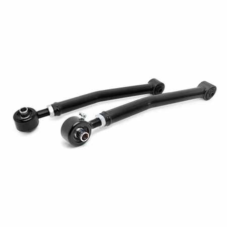 Rough Country 11360 Front Lower Adjustable Control Arms for 07-18 Jeep ...