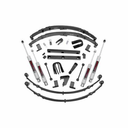 Rubicon Express 7" Spring Over Conversion Suspension System for 87-95 ...