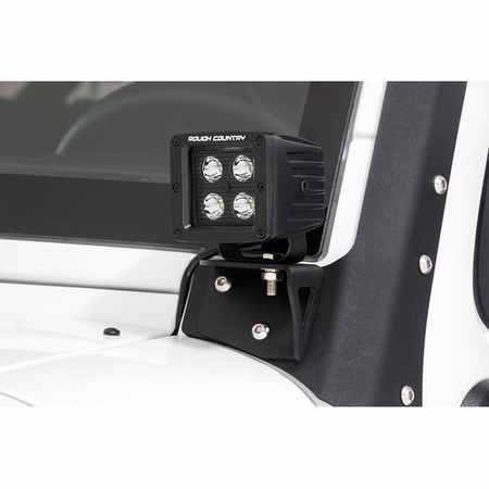 KC HiLiTES Windshield Mount Light Bar with 5 Apollo Pro Series Lights ...