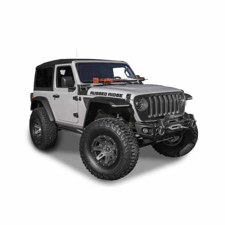 Rugged Ridge Max-Terrain Fender Flares Review for 2018+ Jeep Wrangler ...
