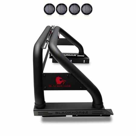 Black Horse Off Road RB09MT Classic Pro Roll Bar for 20-25 Jeep ...