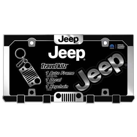 Eurosport Daytona 14181PC Jeep Logo License Plate in Pink Camouflage on ...