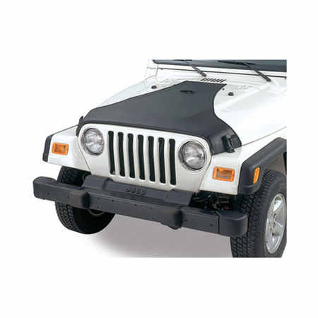 LeBra 55594-01 Le Bra Premium Nose Bra in Black for 98-06 Jeep Wrangler ...