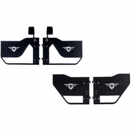 Combat Off Road Mission Tube Doors for 20-26 Jeep Gladiator JT