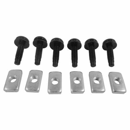 OMIX 12304.35 Hardtop Nut & Bolt Kit for 97-06 Jeep Wrangler TJ | Quadratec