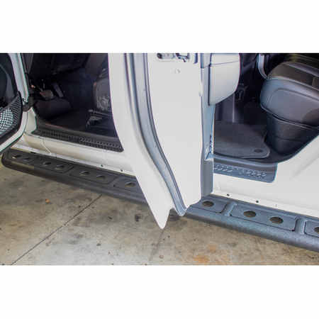 Rugged Ridge 11216.32 Front & Rear Entry Guards for 18-22 Jeep Wrangler ...