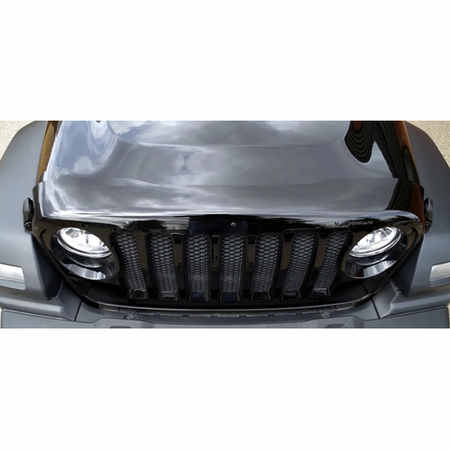 AVS 322156 Smoke Acrylic Aeroskin Hood Protector for 18-21 Jeep ...