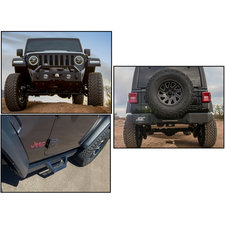 Mopar 82215330 Tubular Side Steps for 18-19 Jeep Wrangler JL | Quadratec