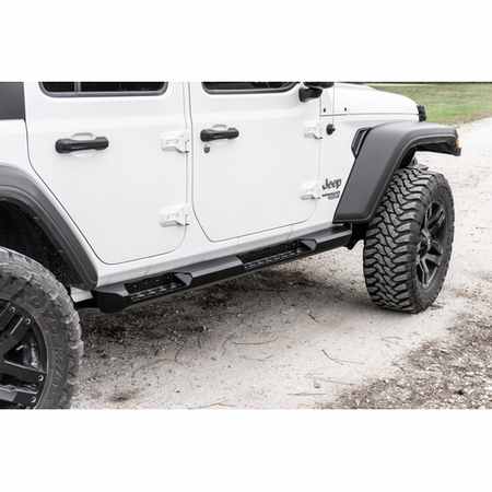 ACE Engineering ACEJLRS4DR Rock Sliders for 2018 Jeep Wrangler JL 4 ...