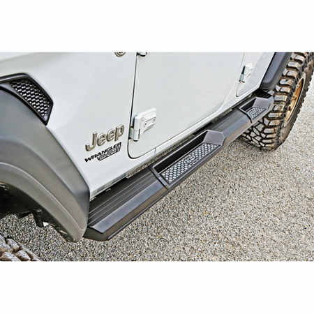 ACE Engineering ACEJLRS4DR Rock Sliders for 2018 Jeep Wrangler JL 4 ...