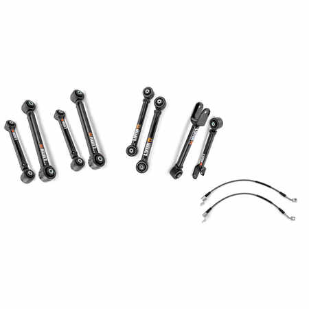 JKS Manufacturing JKS1655 J-Flex Adjustable Rear Upper Control Arms for ...