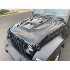 Mopar 68281973AB Vented Steel Hood for 18-22 Jeep Wrangler JL ...