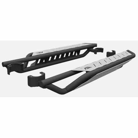 DV8 Offroad SRSOTB-12 Body & Frame Mounted Rock Sliders for 07-18 Jeep ...