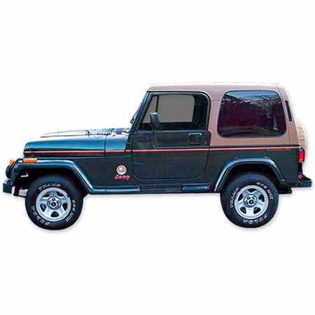 1987-1995 Wrangler (YJ) Stickers & Decals | Quadratec