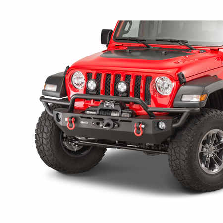 Mopar 82215691AD Rubicon Offroad Bumper for 18-23 Jeep Wrangler JL and ...