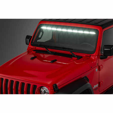 Quadratec 13135 1500 Premium Vinyl Hood Blackout Decal for 18-22 Jeep ...