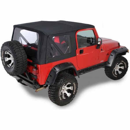 TACTIK Replacement Soft Top with Door Skins for 97-06 Wrangler TJ ...