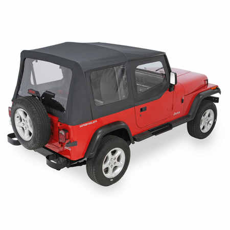 MasterTop Premium Replacement Soft Top with Tinted Windows for 88-95 ...