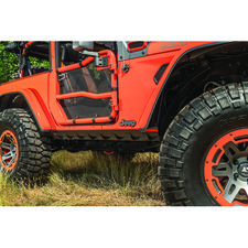 Mopar 82215128 Rubicon Style Rocker Guards for 18-24 Jeep Wrangler JL 2 ...