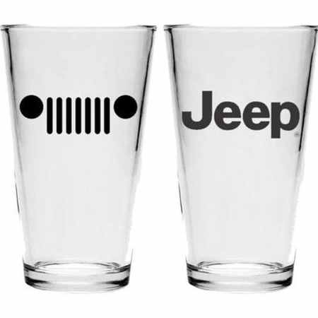 Jeep Merchandise Jeep Pint Glass 4 Pack | Quadratec