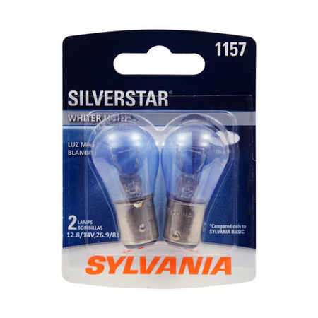 Sylvania 3757ASL.BP2 #3757A Amber SYL LED Mini Bulb 2 Pack | Quadratec