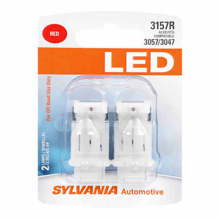 Sylvania 3757ASL.BP2 #3757A Amber SYL LED Mini Bulb 2 Pack | Quadratec