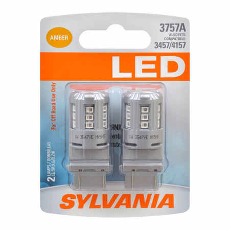 Sylvania 921RSL.BP2 #921 Red SYL LED Mini Bulb 2 Pack | Quadratec