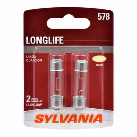Sylvania 3157NALL.BP2 #3157A Long Life Mini Bulb 2 Pack | Quadratec