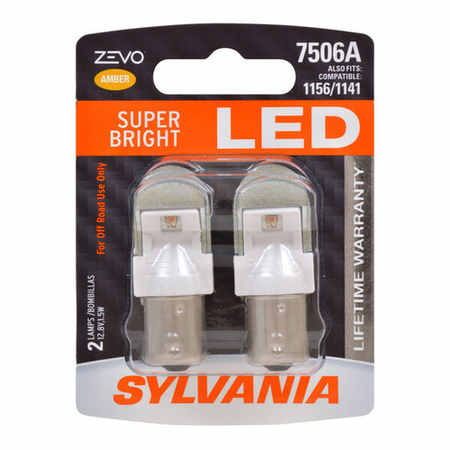 Sylvania 194LED.BP2 #194 White Zevo LED Mini 2 Pack | Quadratec