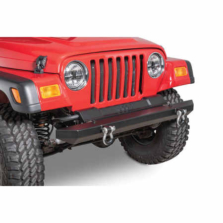Fabtech Front Prerunner Bumper in Black for 87-06 Jeep Wrangler YJ / TJ ...