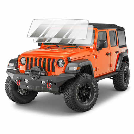 Mopar 68433234AB Tinted Windshield Glass for 19-22 Jeep Wrangler JL ...