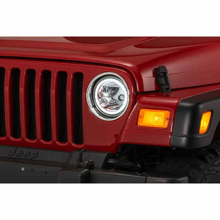 Vision X Vortex Round 7" LED Halo Headlight for 55-06 Jeep Wrangler TJ ...