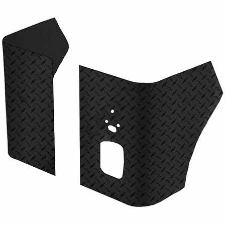 Warrior Products Rear Corners without Holes for 76-86 Jeep CJ7 | Quadratec