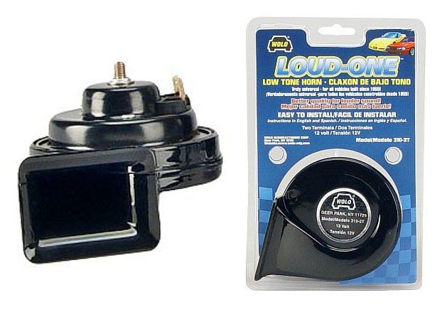 Wolo Loud One Universal OE Replacement Horn for Jeep Vehicles | Quadratec