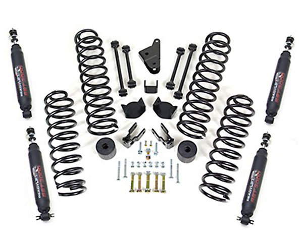 ReadyLift Suspension 69-6401 4" SST Lift Kit With Shocks for 07-18 Jeep ...