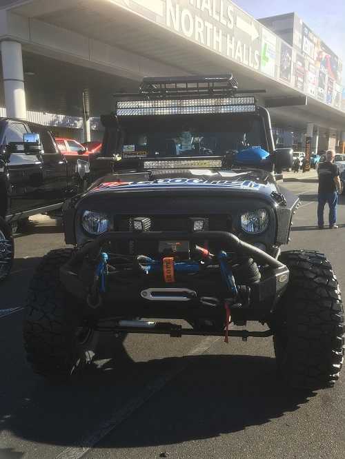 LEDs Everywhere on SEMA Display Vehicles | Quadratec