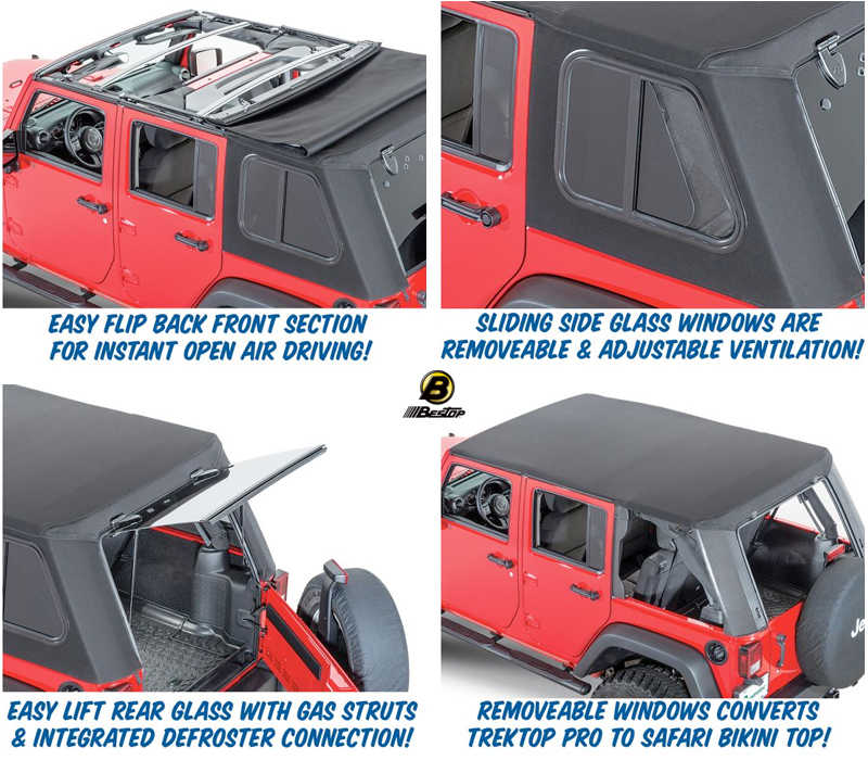 Bestop Trektop Pro Video Overview | Quadratec