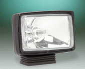 KC HiLiTES KC 7" Rectangular 100W Long Range Light in Black | Quadratec