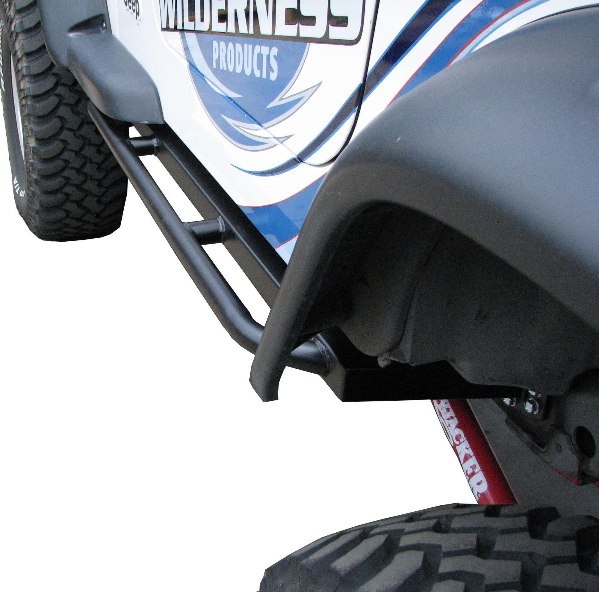 Garvin 34300 Rock Rails for 97-06 Jeep Wrangler TJ | Quadratec