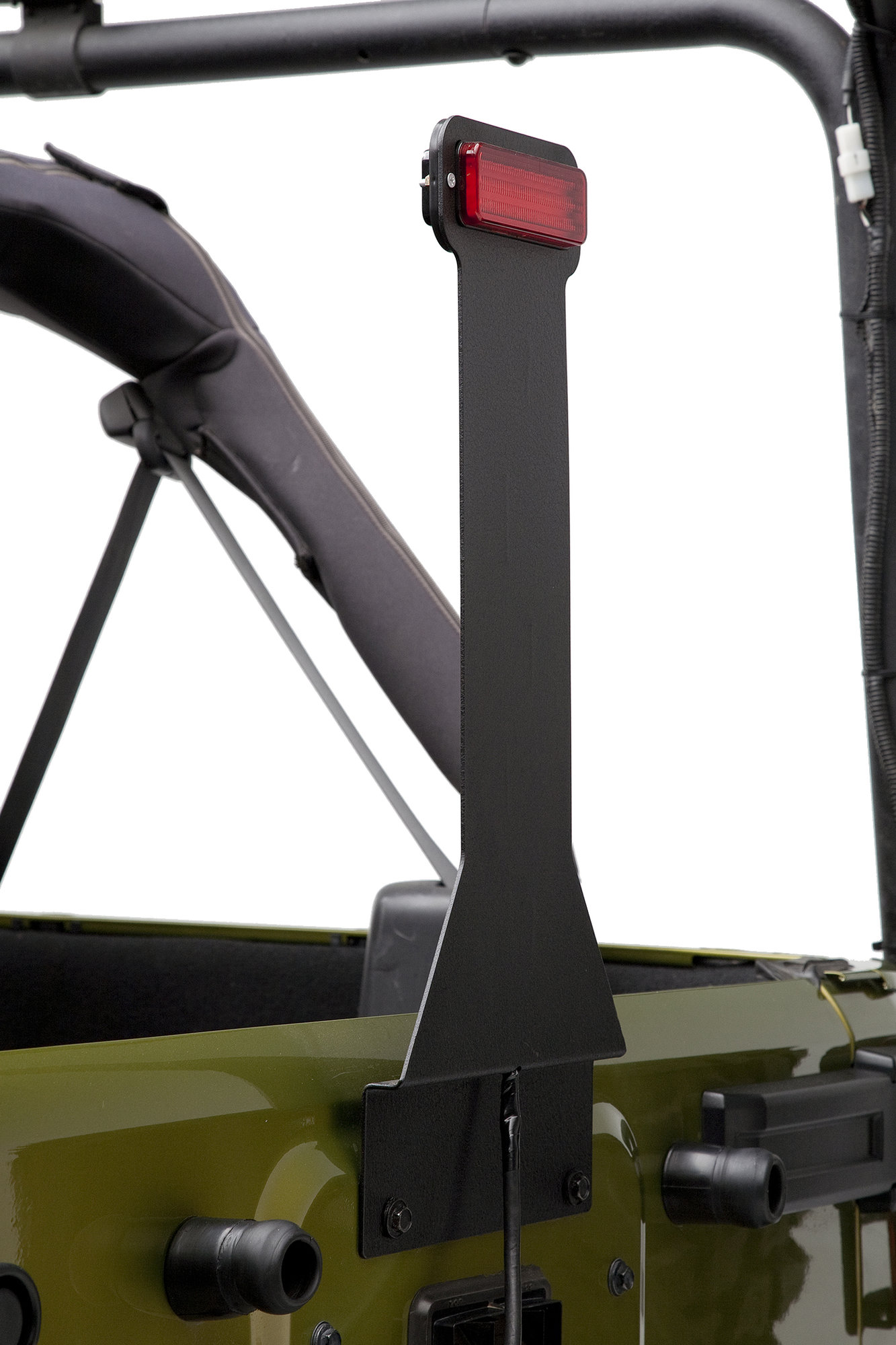 Body Armor 4x4 Rear High Clearance Bumper and Tire Carrier in Textured ...