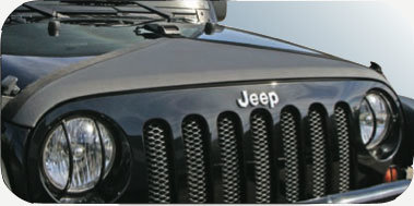 Rampage Products Triangle Hood Bra in Black Denim for 97-06 Jeep ...