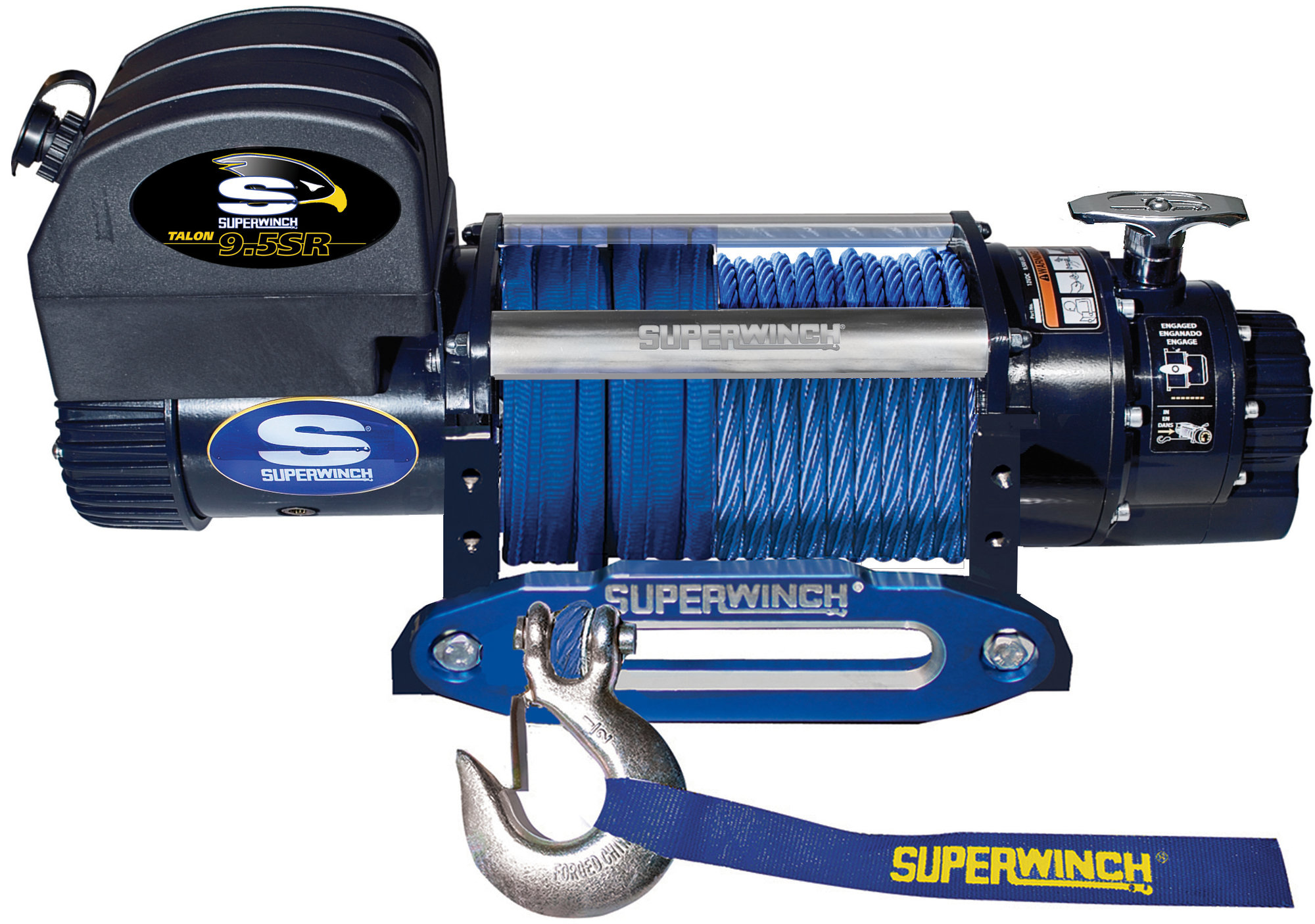 Superwinch 1695201 Talon 9.5 SR Winch for Synthetic Rope | Quadratec