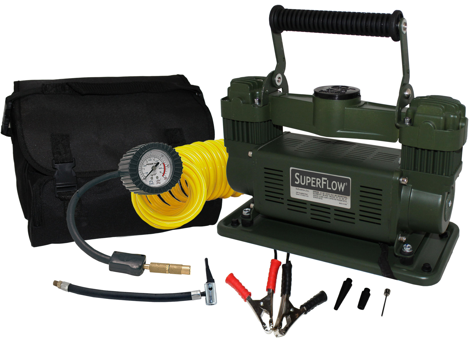 Q Industries MV89G 12 Volt Dual Air Compressor | Quadratec