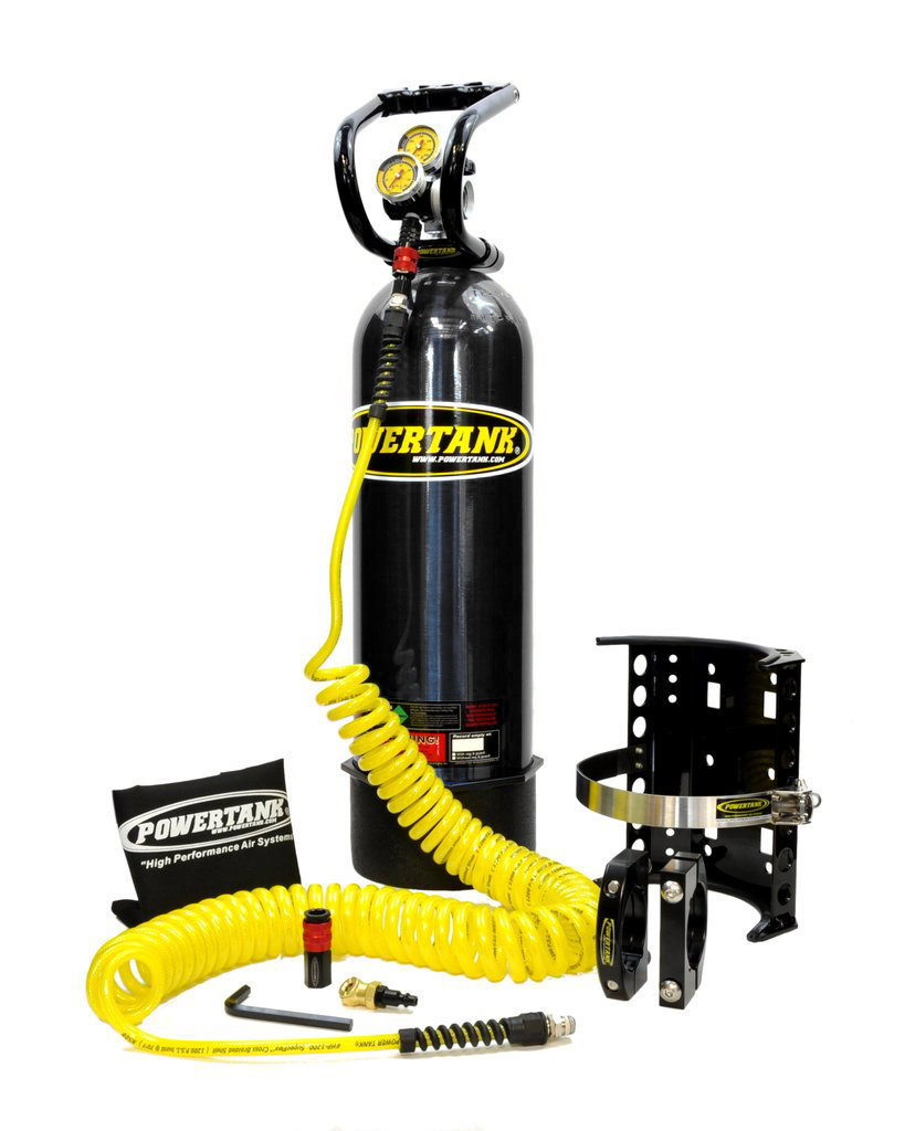 PowerTank PT15-5340JK Portable 15 lb CO2 Tank Air System in Gloss Black ...