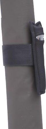 Smittybilt 769550 Mini Flashlight Holder in Black | Quadratec