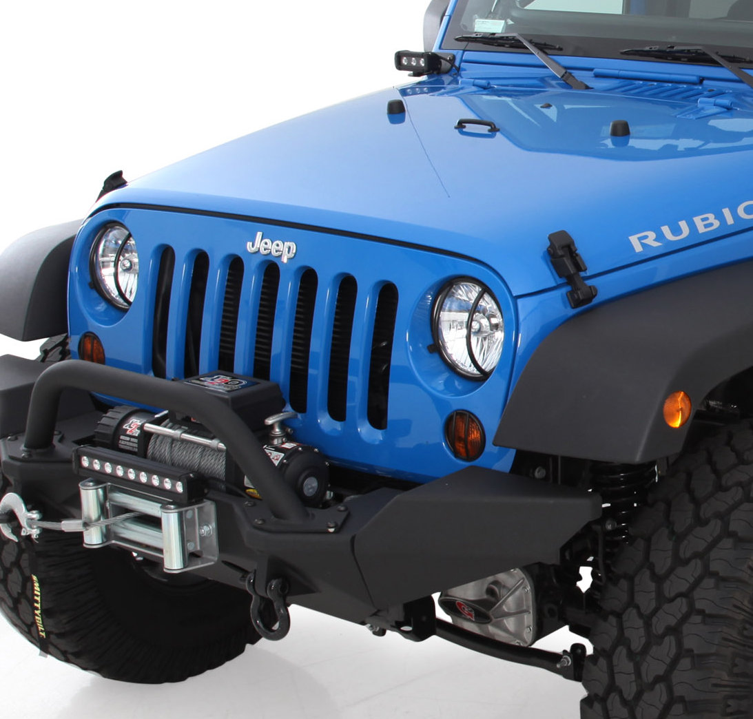 Smittybilt 5680 Euro Headlight Guards for 07-18 Jeep Wrangler JK ...