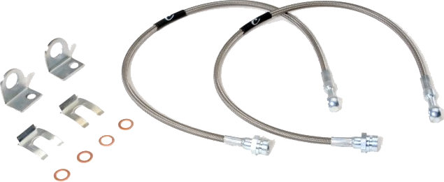 Tomken Machine TMT-1002-B Extended Front Brake Lines for 84-06 Jeep ...